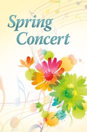 Spring Concert - Nondated - Program Cover - Hermitage Art