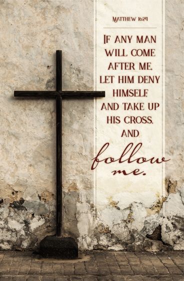 Inspirational - take up his cross and follow - Standard Bulletin ...
