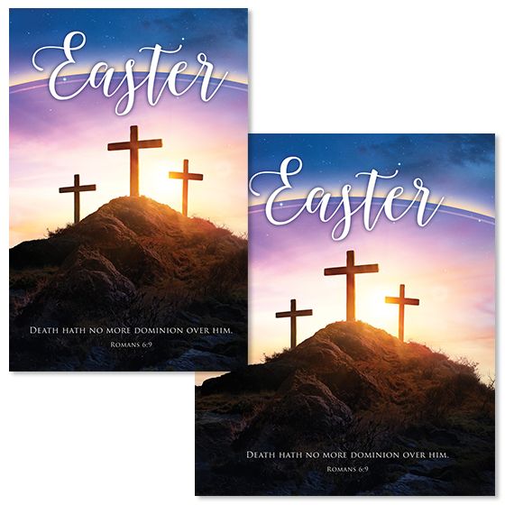 Easter-Easter Sunrise, Romans 6:9 (KJV)-Pkg 100 - Bulletin - Multiple ...