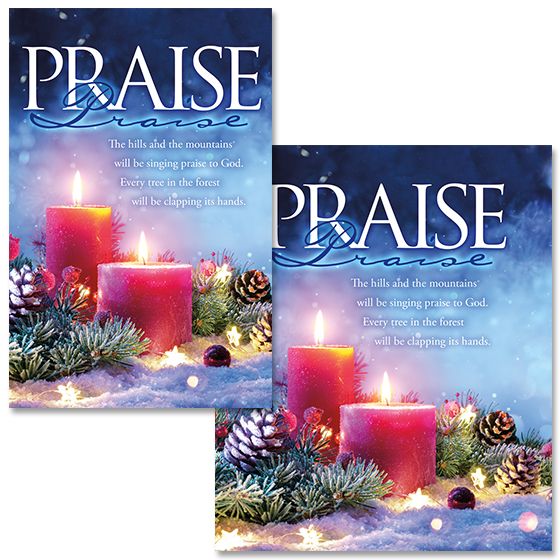 Advent - Week 5 - Praise - Book of Worship - Pkg 100 - Bulletin ...