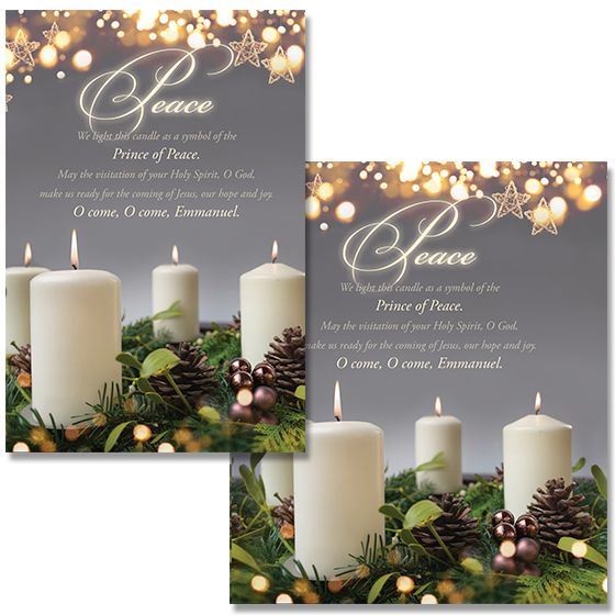 Advent - Week 4 - Peace - Prince of Peace - Book of Worship - Pkg 100 ...