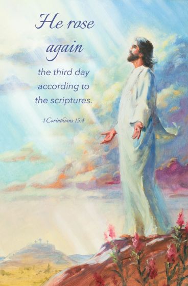 Special - Easter - He Rose Again - bulletin - Hermitage Art